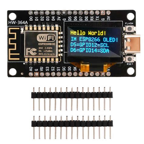 Esp8266 Nodemcu V3 Oled 0 96 128x64 Usb C Za 252 Kč Allegro