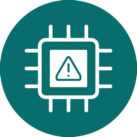 Cpu Warnig Vector Icon Vector Art At Vecteezy