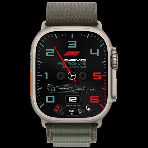 Mercedes F1 Apple Watch Face Apple Watch Faces Apple Watch Custom