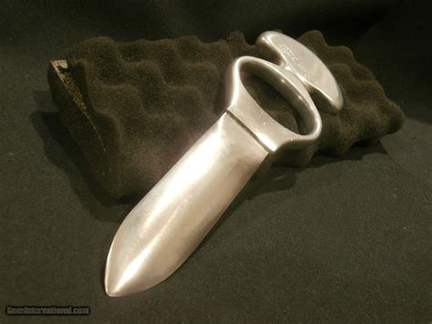 Wwii Belgian Push Dagger Wwii Belgian Fighting Knife Belgian Finger