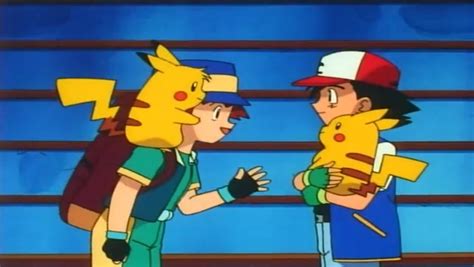 Ash Pikachu Richie And Sparky My Pokemon Pikachu Ash Ketchum Ritchie Nerdy Simpson