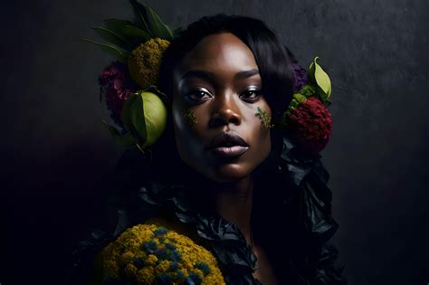 Donna Nera Ritratto Modello Immagini Gratis Su Pixabay Pixabay