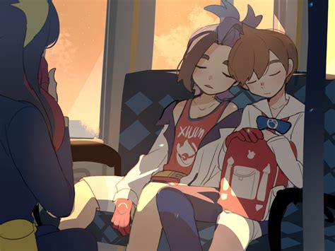 Florian Kieran And Carmine Pokemon And 1 More Drawn By Suikaels