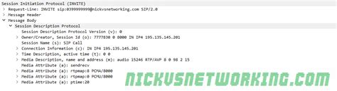 Sdp Session Description Protocol Overview Nick Vs Networking