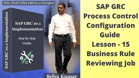 Learn To Implement Sap Grc Process Control Configuration Steps 15 Business Rule Job Review