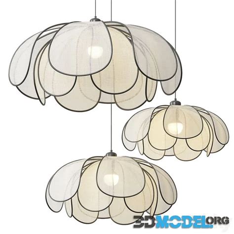 3d Model Okai Pendant Lamp