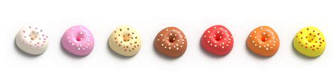 유약 도넛 컬렉션 3d 현실적인 요소 세트 달콤한 음식 난로가있는 도넛이 뿌려집니다 3차원 형태에 대한 스톡 벡터 아트 및 기타 이미지 3차원 형태 귀여운 날기