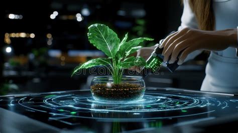 A Futuristic Plant Cultivation System With Advanced Lighting And Technology Highlights