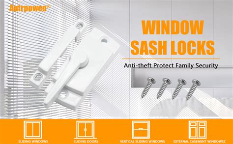 Pack Window Locks Window Sash Lock Window Locks Security Up And Down WindowWindow Latches