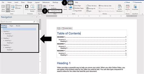 How To Create A Table Of Contents In Word Step By Step