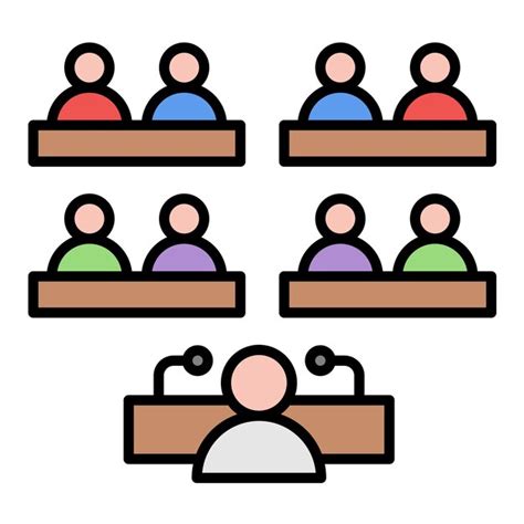 Premium Vector Class Flat Illustration Premium Vector Class Flat Illustration