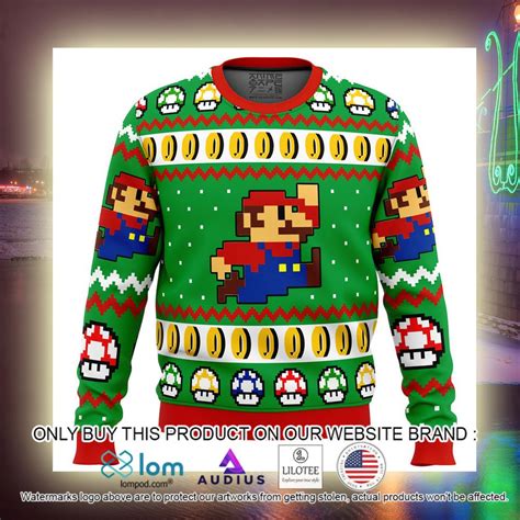 Super Mario Jump Game Wool Sweater • Shirtnation Shop Trending T
