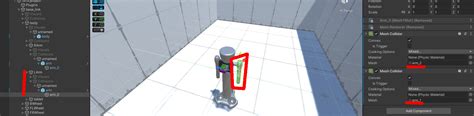 Missing Collision Meshes References In Generated Mesh Colliders Issue Unity