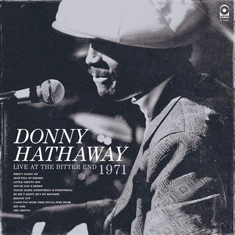 MusicaÄnossa Donny Hathaway『live At The Bitter End 1971』