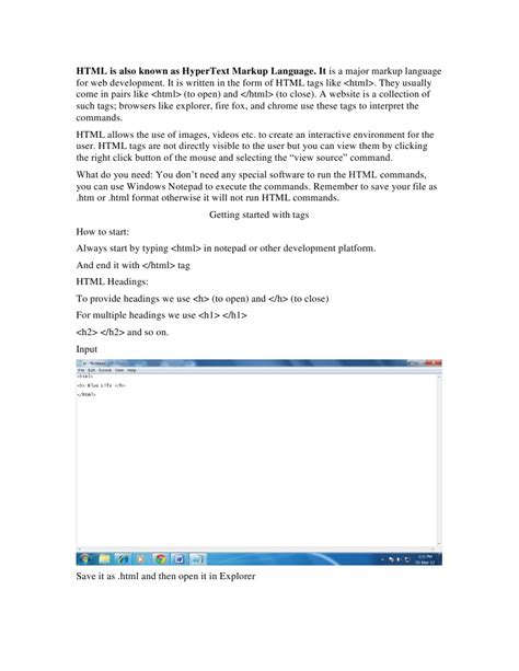 html is also known as hypertext markup language it is a major markup