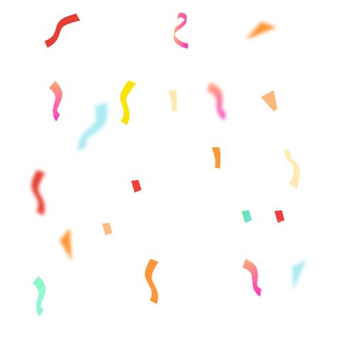 Cartoon Colorful Ribbon Background Decoration Design Element Ribbon