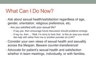 Old Sex New Sex Good Sex Blue Sex PPT