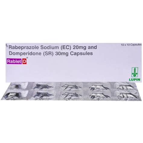 Rablet D Treat Acid Reflux And Nausea