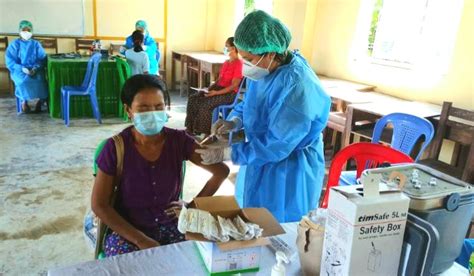 ဂွမြို့နယ်တွင် အသက် ၁၈ နှစ်နှင့်အထက် ပြည်သူများအား Third Phase ပထမအကြိမ် ကာကွယ်ဆေးများ ဆက်လက