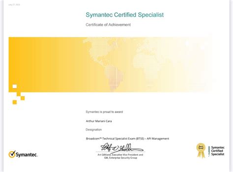 Api Broadcom Symantec Specialist Arthur Mariani Cara