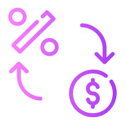 Percentage Generic Gradient Outline Icon