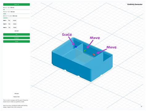 Gridfinity Generator Interaktives Tool