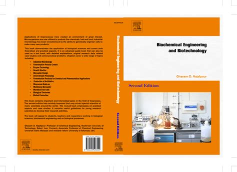 Pdf Biochemical Engineering And Biotechnology