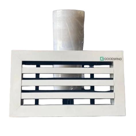 Powder Coated 50 Mm Aluminium Slot Diffuser Shape Rectangle For