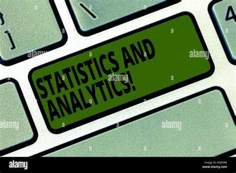 Conceptual Hand Writing Showing Statistics And Analytics Business Photo Text Techniques Used In