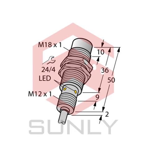 Turck Ni15u Em18wd An6x Inductive Distance Sensor ThiẾt BỊ CÔng NghiỆp Sunly