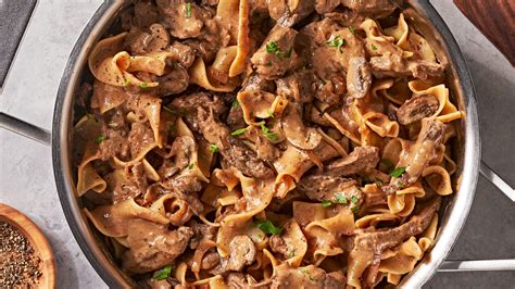 Light Beef Stroganoff The Best Beef Stroganoff