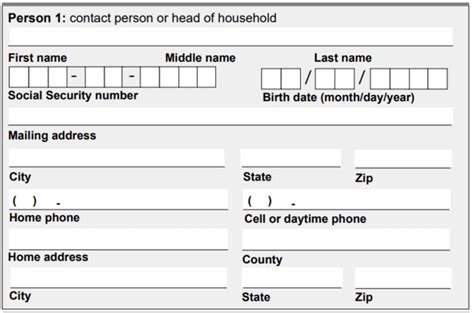 Supplemental Nutrition Assistance Program Snap Forms Benefits Application