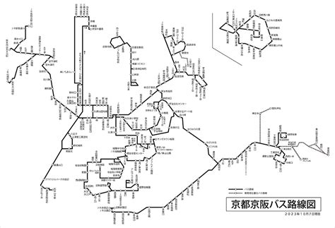 路線図 京都京阪バス株式会社
