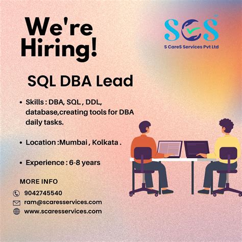 Scares Services Pvt Ltd On Linkedin Sqldbalead Databasemanagement Techleadership Sqlserver