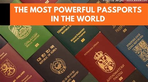 Muhammad Tahir Dilbar On Linkedin The Worlds Most And Least Powerful Passports 1 Singapore