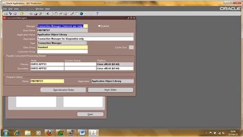 thalai muthu oracle apps dba step by step configure oracle parallel concurrent processing
