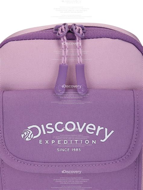 디스커버리 익스페디션 키즈 플랩포켓 스퀘어 크로스백 Violet