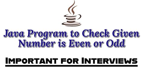 Java Program To Check Given Number Is Even Or Odd Program 5 Telugu
