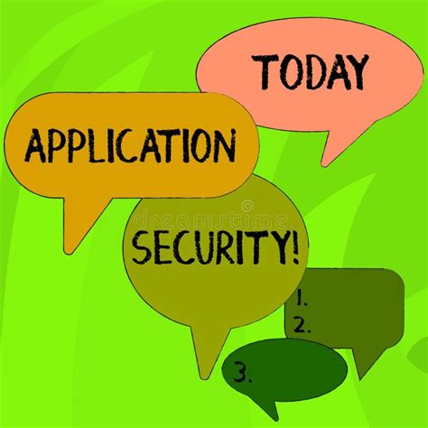 Conceptual Hand Writing Showing Application Security Business Photo