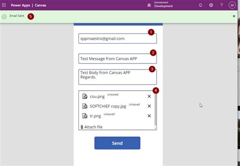 How To Send Email With Attachments Using Gmail Connector From Canvas