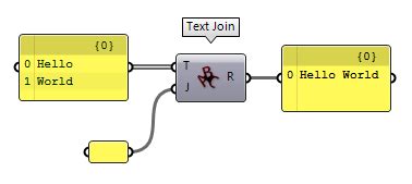 Merge Lists Parametric By Design