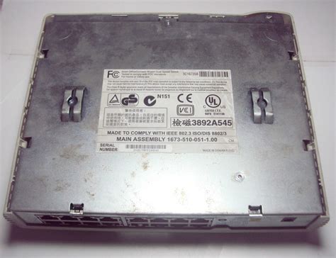 3com Officeconnect Dual Spped Switch 16 Portas P N 3c16735b R 84 99 Em Mercado Livre