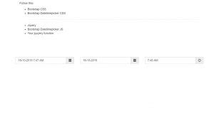 Bootstrap Timepicker Examples Code Snippet OnAirCode