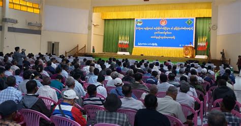 မွန်ပြည်နယ် ဝန်ကြီးချုပ် ဦးအောင်ကြည်သိန်း တောင်သူနည်းပညာ နှီးနှောဖလှယ