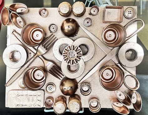 5th Grade Found Art Assemblage Inspired By The Art Of Louise Nevelson