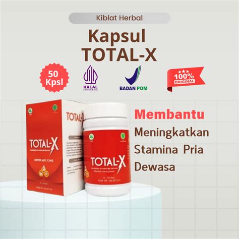 Jual Total X 50 Kapsul Obat Kuat Pria Tahan Lama Sex Kapsul Obat Kuat Pria Tahan Lama Sex