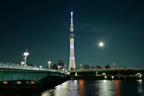 バックムーンとスカイツリー GANREF