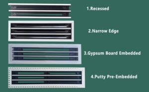 Types Of Linear Slot Diffusers In HVAC Systems AIREVERPEAK