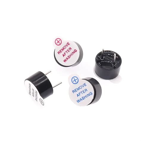 3v 5v 12v Active Alarm Buzzer Beeper 955mm Tmb09a05 Mini Active Piezo