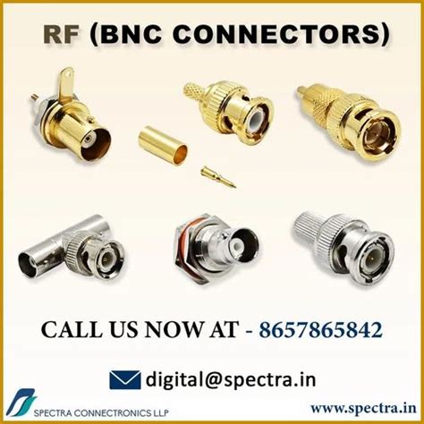 Brass Rf Bnc Connector At ₹ 50 Piece In Mumbai Id 2855630410073